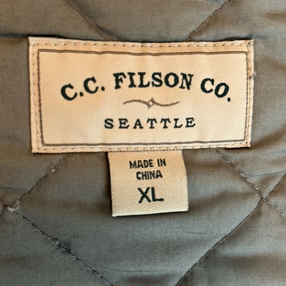 C C Filson Co | Jackets & Coats | Quilted Cc Filson Co Ladies Jacket ...